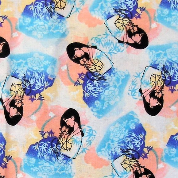 Other | Mulan Cotton Fabric By The Yard | Poshmark